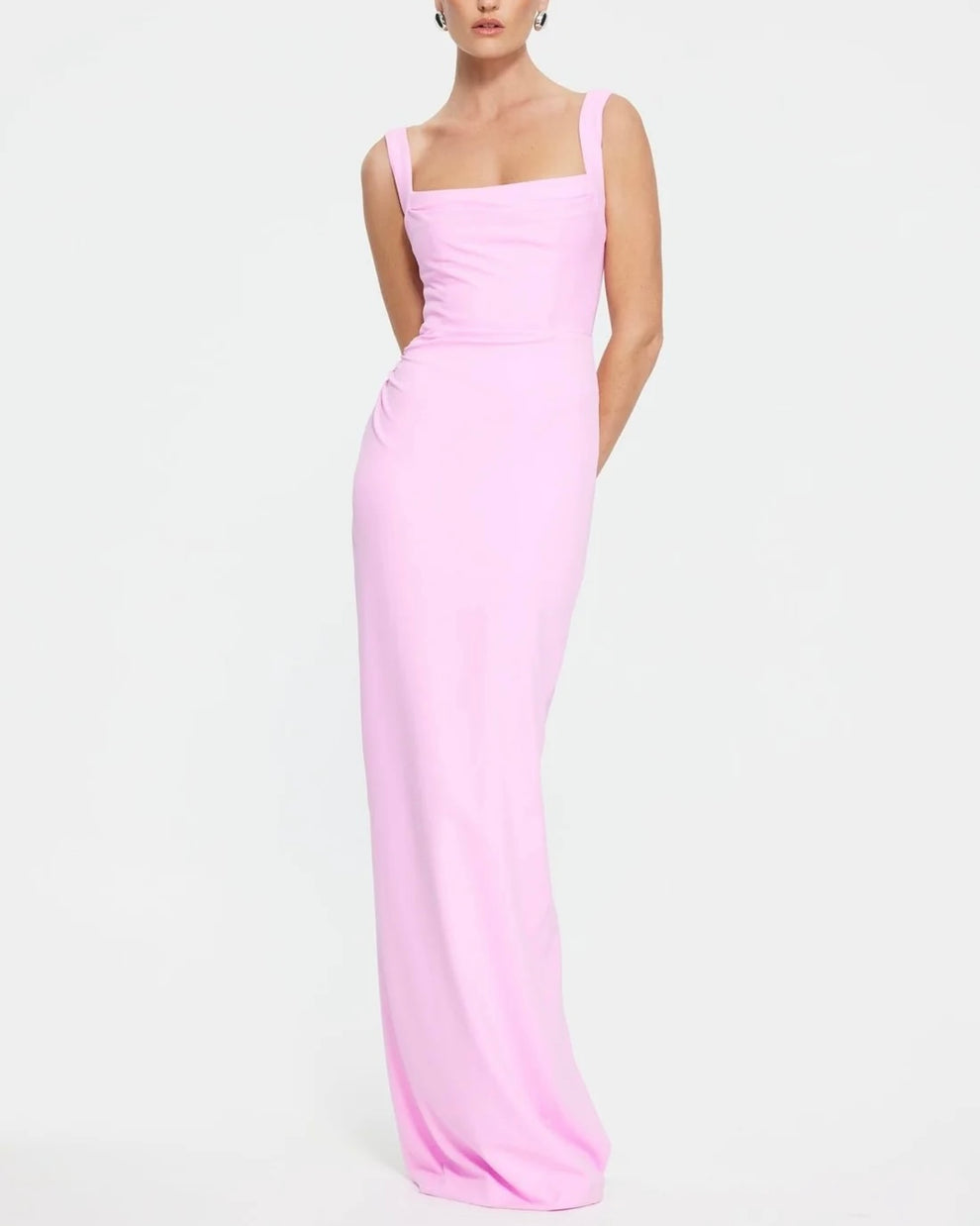 Marbella Gown - Taffy Pink – Book My Look Brisbane